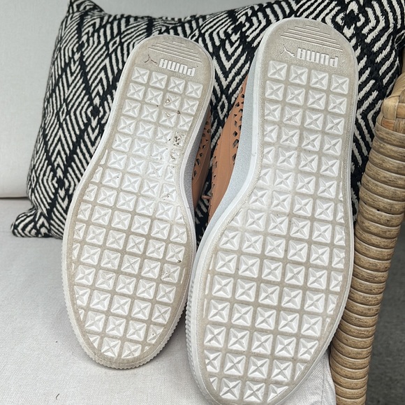 Puma | Shoes | Deep Tan Puma Platform Sneakers | Poshmark